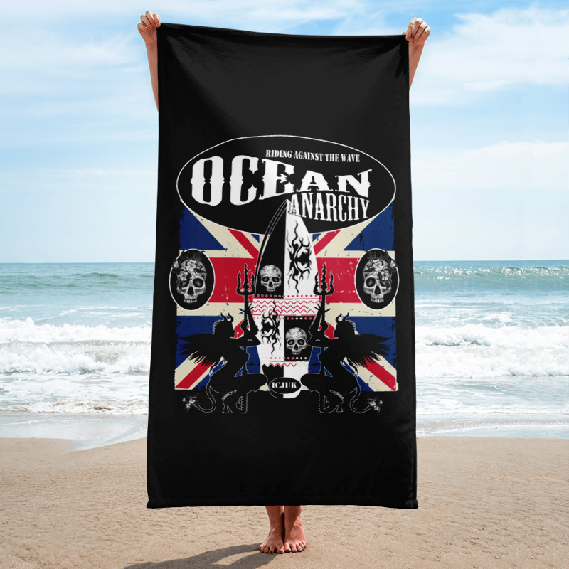 Union Jack Signature Ocean Anarchy Towel